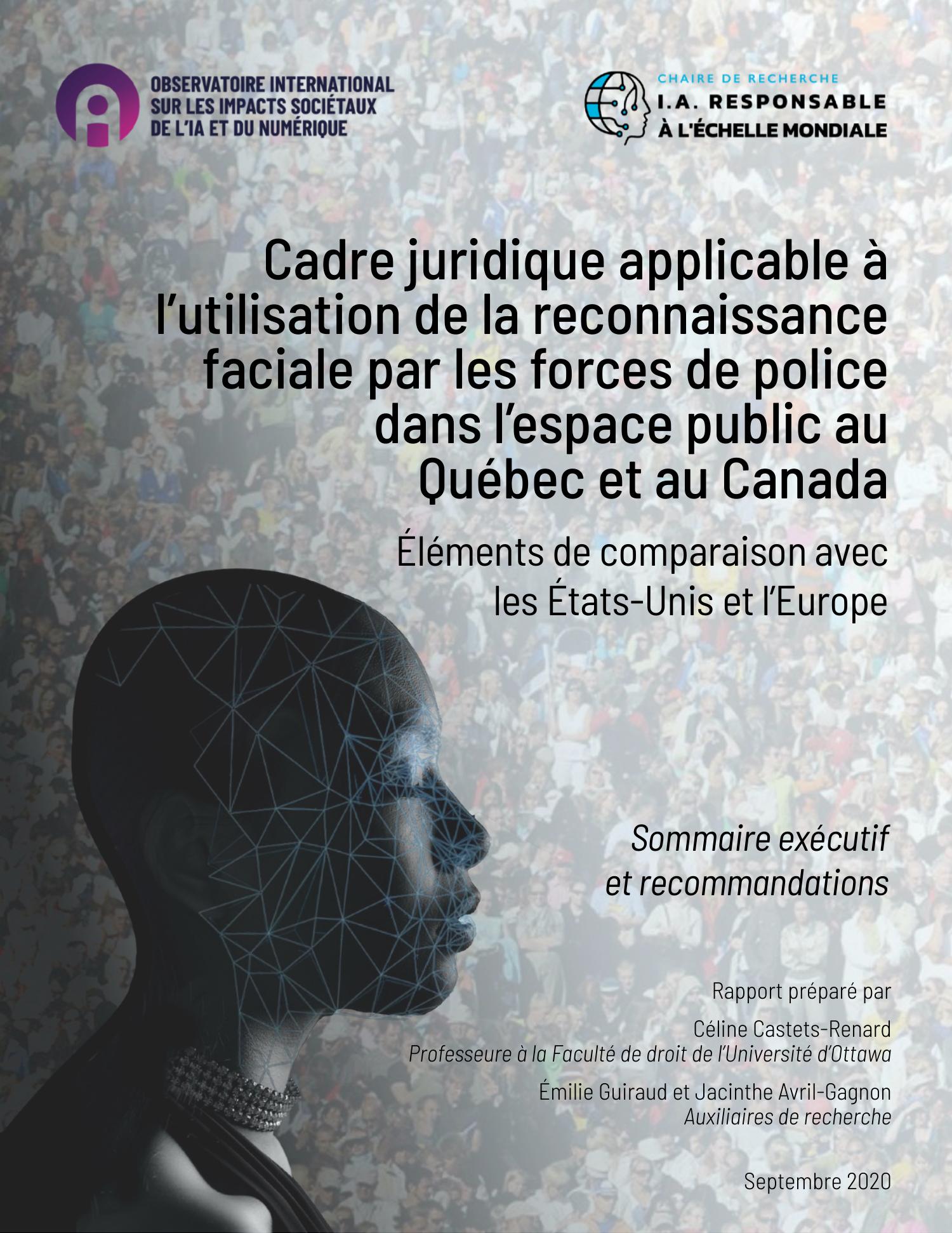 1.1 LE CADRE JURIDIQUE