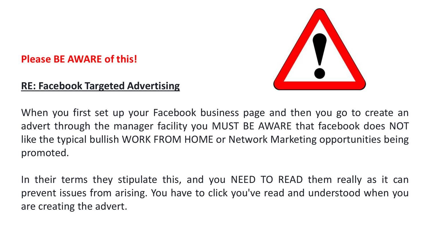 WARNING facebook advertising.pptx | DocDroid