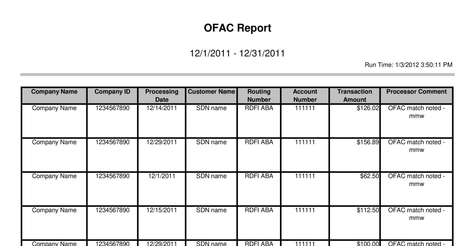 ACH Bank Reporting OFAC Example.pdf | DocDroid