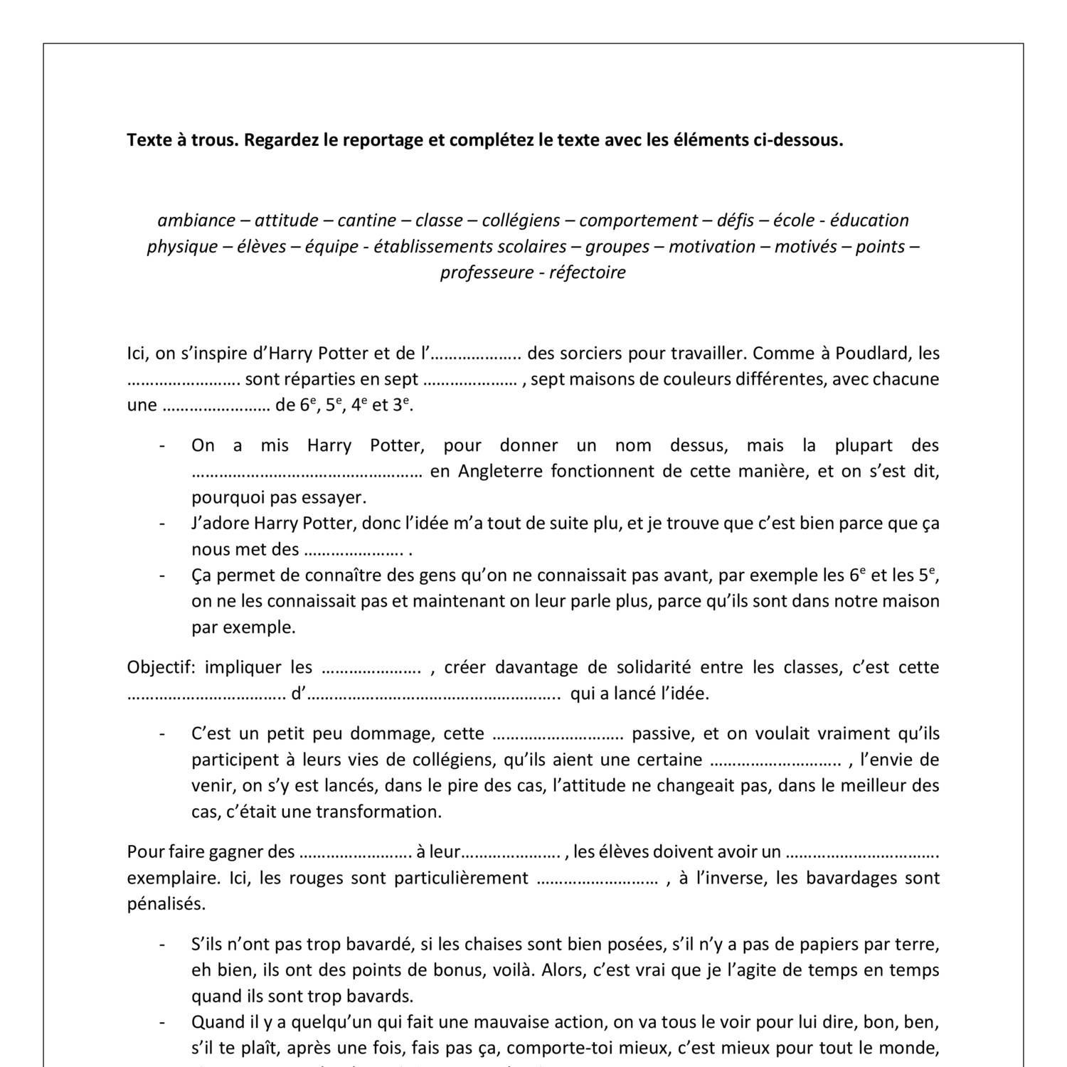 Texte à trous.docx | DocDroid